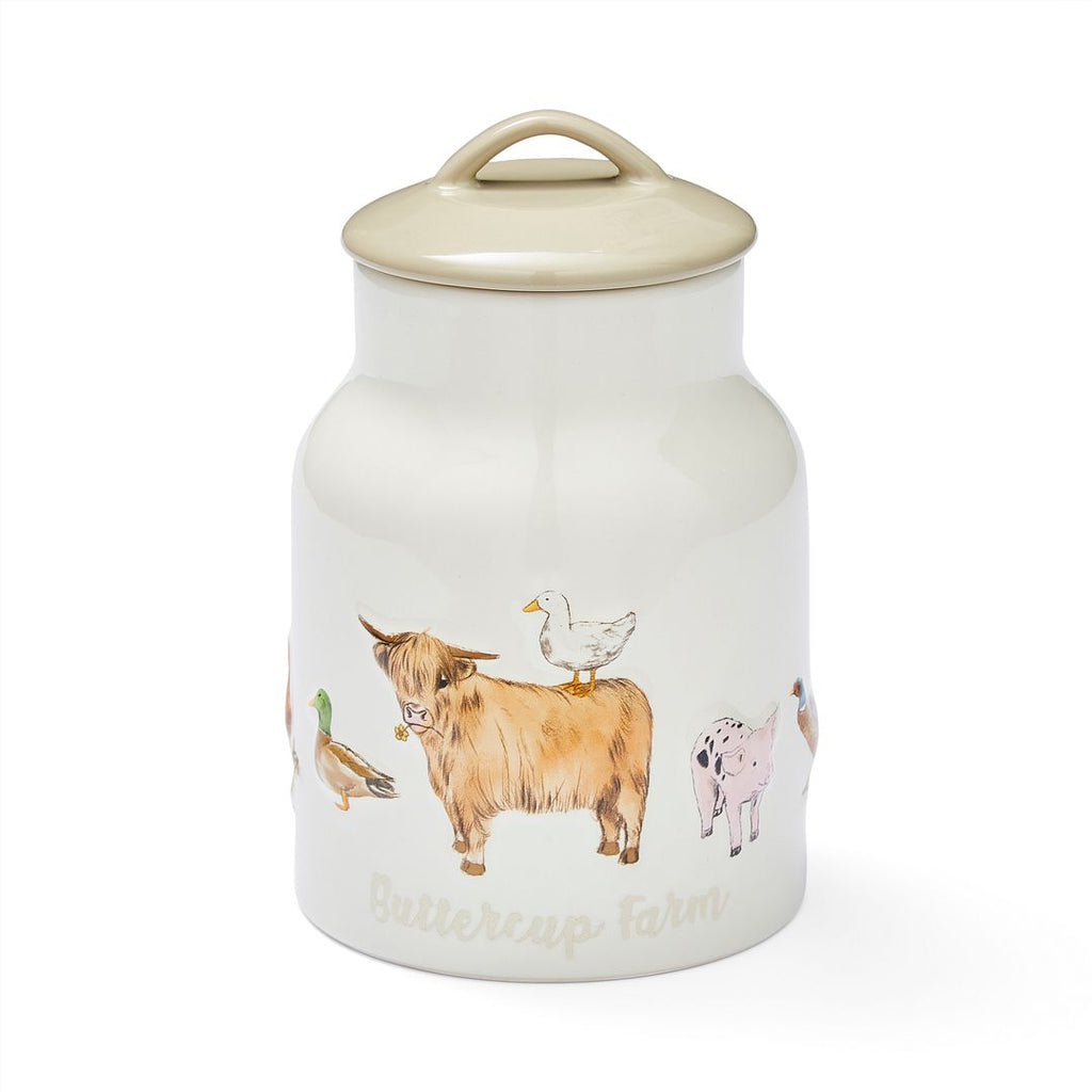 Buttercup Farm Ceramic Large Canister – Wedding List NI